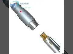 China EPG 0B 5 Pin Lemo B Series Connectors Right Angle PCB Socket EPG.0B.305 for sale