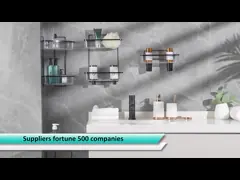 PS rack series shower caddy set wall-mounted bathroom rack