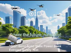 600 Cycles Solid State Battery Customized 3.7V 10000mAh Battery 1C Discharge Current