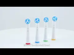 China 4Pcs 360 Rotating Round Heads Oral Dental Cleaning Replacement Toothbrush Heads for sale