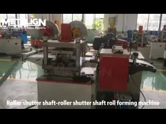 China High Precision Roller Shutter Door Forming Machine For Octagonal Tube Customized Cutting for sale