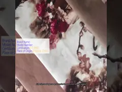 China Shrink Resistant Customized Digital Flower Print Fabric Patterned Velvet Upholstery Fabric for sale