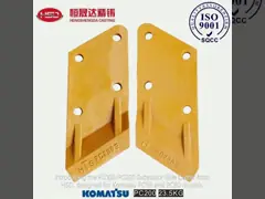 PC100 PC200  Excavator Side Cutter b Bidirectional Stress Dispersion For Komatsu