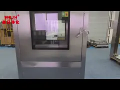 Cina Scatola di passaggio per il trasferimento sterile. 304 acciaio e filtrazione da 0,3 μm. in vendita