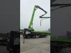 Used Zoomlion 56m pump with Benz Chassis