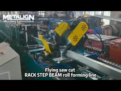 China Heavy Duty Step Beam Roll Forming Machine With High Productivity And Low Cost for sale