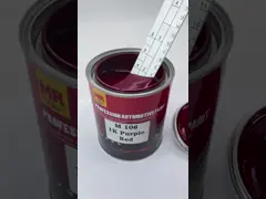 China M106 Purple Red 1K Car Paint MR Brands 1K Car Spray Paint Customizable for sale