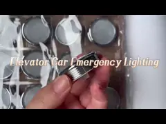 China Elevator Parts Stainless Steel Elevator Emergency Light Elevator Button Light DC12V/24V For Hotel Use for sale