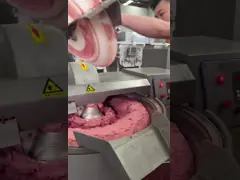 80L Automatic Commercial Bowl Cutter And Chopper For Meat Vegetables And Sausage Making