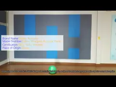 China 1200*600*50mm Office Absorbers Fabric Wrapped Acoustical Wall Panels Sound Absorbing Board for sale