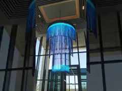 Advertising Transparant LED Screen Sustainable For Architectural Integration