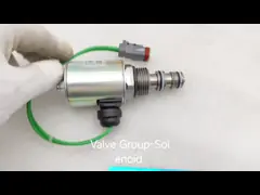 Solenoid Valve Assembly 302-3811 3023811 For CAT 844H 854G D11 D11T D11R 24H 980G 990H