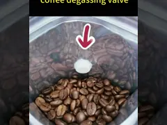 China Biodegradable Coffee One Way Valve Transparent Valves For Flexible Packing Bag for sale