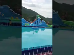 inflatable water slide