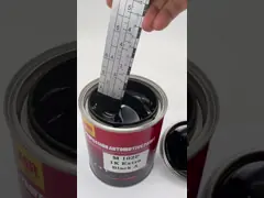 China M102P 1K Extra Black Metallic Car Paint Auto Car Paint Strong Weather Resistance for sale
