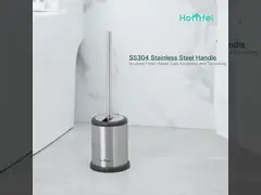 flip toilet brush and holder set