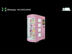 China Mini Mart Flower Vending Lockers Machine Bouquet Rose Flores Smart Card Payment for sale