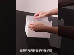 multi Divisions 12.5cm Acrylic Display Stands Holder Belt Display Stands For Storage Box