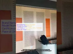 Office Customized U Shape Grooved Acoustic Wall Panels Sound Absorption Isolation Board
