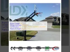 High Grade Basketball Stand Inground Basketball Hoop For Training Competition