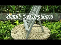 China Adjustable Desktop Wooden Display Easel Triangular Portable Easel Stand For Art Painting for sale