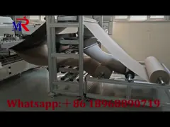 Filter Paper Knife Pleating Machine 1250mm Width PLC Control System