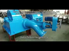 China Vertical / Horizontal Installation Method 500kW Turgo Turbine Hydro Generator With AVR Customized for sale