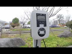 AC Charger With Adapter Wall Mounted  9/11/22KW Plug And Charge TYPE 1 TYPE2