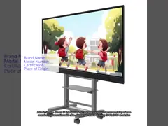 IR Interactive Touch Panel for Smart Classroom with LED Touch Monitor and Touch Interactive Display