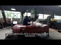 China Efficiency Water Turbine 300-3000rpm 220V-690V Brushless Control Mode Customized Color for sale