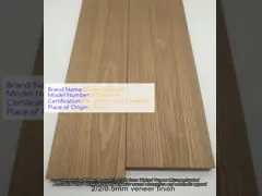 2/2/0.5mm Meeting Room Walnut Veneer Microperforated Wall Acoustic Panel Sound Absorbing Board