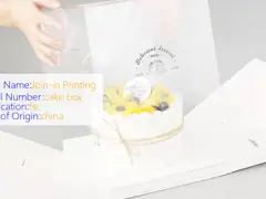 AI CDR or PDF Design Requirement Our Customizable Cake Packaging Boxes Have You Covered