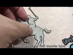 China Eco - Firedly Shirt Heat Transfer Clothing Labels And Tags With Matt Color for sale