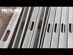 Embossing And Hydraulic Punching Drywall Steel Stud Roll Forming Machine Manual Adjustable