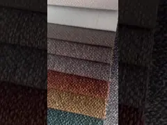 China Upholstery Woven Soft Linen Fabric Linen Jacquard Fabric With Anti Pill Feature for sale