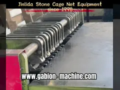 Immerse yourself in the golden standard operation sound of Chinese-made stone cage net machinery