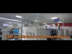 リングPCB工場からのPCBA組立ライン