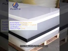 100% PMMA Cast Acrylic Sheet in 3*1220*2440mm Size for Protective Surfaces and Tabletops