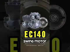 Hydraulic swing motor assy EC140 14524188 Excavator parts supplier with worldwide shipping