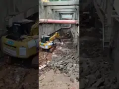 Excavator tunnel arm tunnel boom excavator shorten arm shorten boom