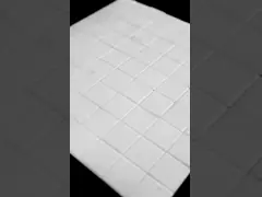 Hardness 9 Alumina Ceramic Tiles Corrosion And Chemical Resistance
