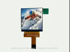 1.54 Inch Square TFT Display LCD Screen with ST7789V3 Driver For Home Appliance