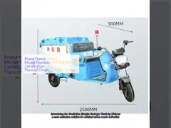 Sanitation Electric Garbage Truck