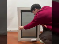 China N-60 Aluminum Casement Windows with Double Tempered Glass - Custom Sizes & 5000 SQM Monthly Capacity for sale