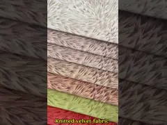 China Flame Retardant Burnout Velvet Fabric 100% Polyester For Sofa for sale