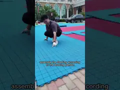 Weather Resistant Basketball Court Flooring Tiles Multi Sport Interlocking Tiles CE RoSH