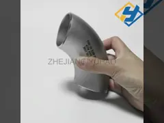 Beveled Stainless Steel Butt Weld Elbow 90 Degree LR 316L Stainless Steel Pipe Fittings