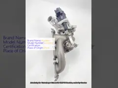 Turbocharger Exhaust Fit For BMW I8 Roadster Hybrid I12 I15 B38K15A 11657625161