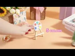 China 12 Watercolor Washable Acrylic Paint Kit With Paintbrush For Kids and Adults for sale