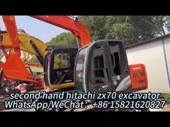 Second Hand Hitachi Excavators 7ton Hitachi Zx70 Excavator Economic Efficiency